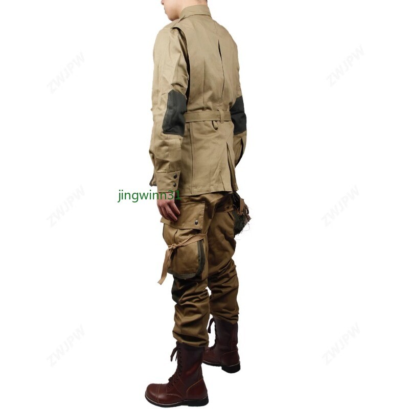WW2 US M42 10182 Army Uniform Paratrooper Costume Set Men's Solider ...