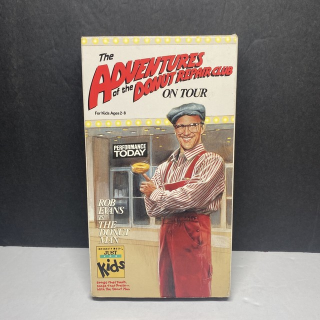 Donut Man on Tour at The Zoo Christian Valu Songs Kid Rob Evans 1990s ...