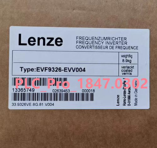 EVF9326EVV004 1PCS Brand NEW LENZE EVF9326-EVV004 Warranty for 12 ...