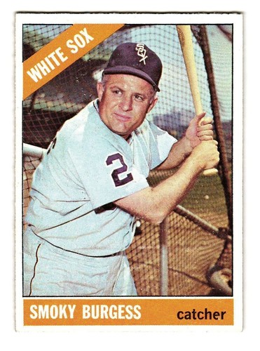 1966 Topps # 354 Smokey Burgess White Sox EX | eBay