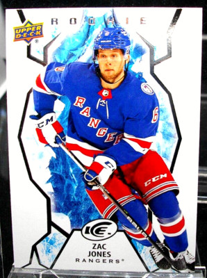 **LIQUIDATION** 2021-22/21-22 UD ICE ZAC JONES ROOKIE CARD # 106 NEW ...