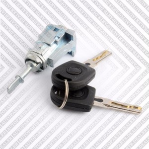 KITS FOR VW MK4 GOLF DOOR LOCK SET 1 BARREL +2 KEYS FRONT LEFT OF ...