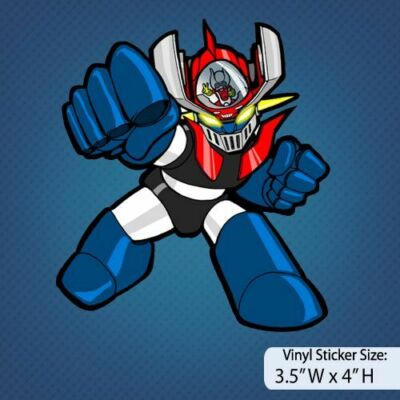 Mazinger_Z_Version_A_Decal_Vinyl_Sticker | eBay
