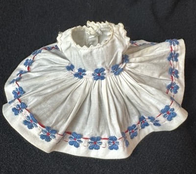 1957 Floral Trim Dress 8”Madame Alexander Kins Doll Blue | eBay