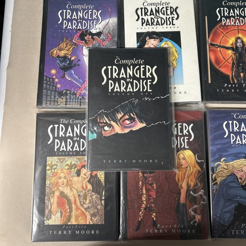 Complete Strangers In Paradise Volume 1 and 2 Volume 3 Part 1 Through 8 ...