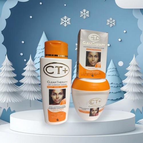 Set CT +CREAM 400 ml and 250ml lotion & soap clear therapy extra ...
