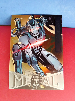 2021 Marvel Metal Universe Spider Man War machine Base set n°96 Upper ...