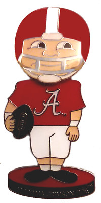 Alabama Crimson Tide Pin University of Alabama Pin A-Bobblehead College ...
