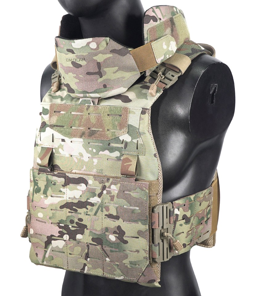 DMgear Tactical Vest Universal Collar 2.0 Neck Armor for JPC FCSK 6094 ...