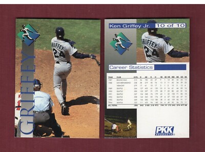 #10 KEN GRIFFEY, JR., Seattle Mariners ~ Career Statistics | 1995 PKK ...