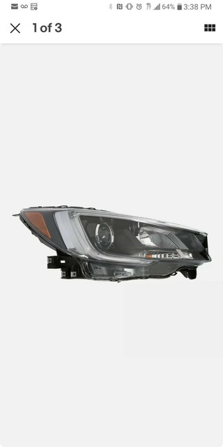 2018 Subaru Legacy Outback LED DRL Halogen Headlight Right OEM ...