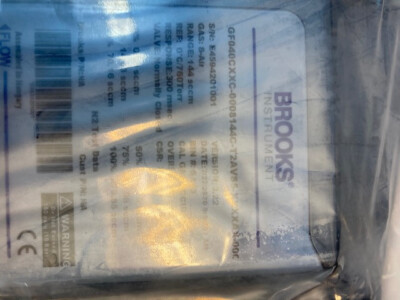 Brooks GF040 Mass Flow Controller for Air or other gases | eBay