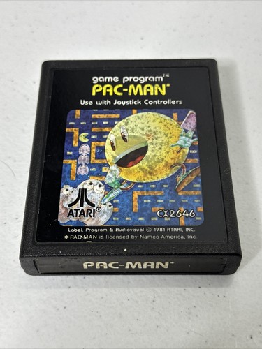 Pac-Man (1981) (Atari 2600) Vintage Video Game Cartridge Only | eBay