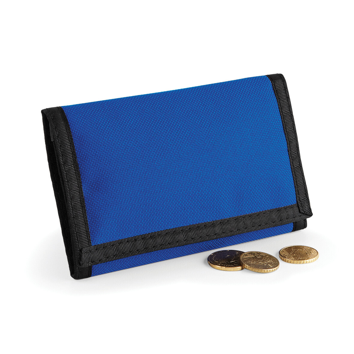 BagBase Rip Strip Wallet Coin Pocket Slim Zip Trifold Wallet Card ...