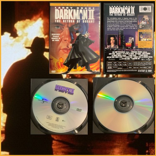 Darkman II: The Return Of Durant (dvd) Horror Superhero Darkman Returns ...