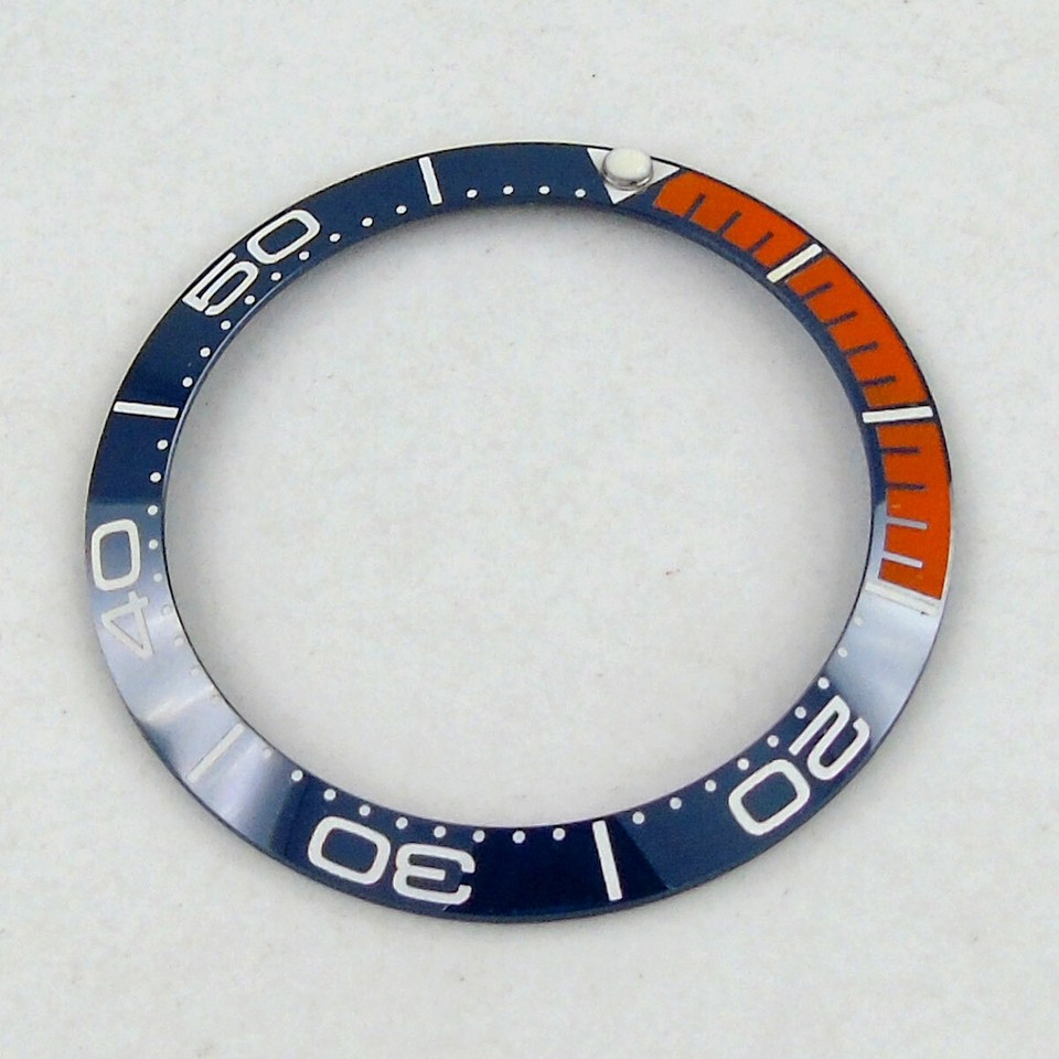 38mm black blue white green ceramic bezel insert for 40mm sub SKX 007 ...