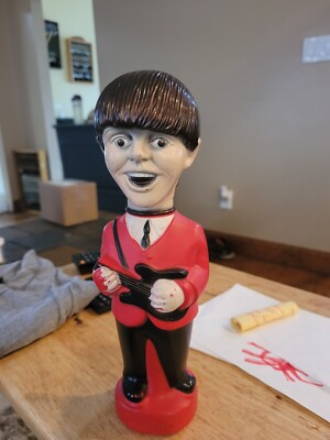 Beatles Paul McCartney Bubble Bath Soap Soaky Colgate Bottle 1965 ...