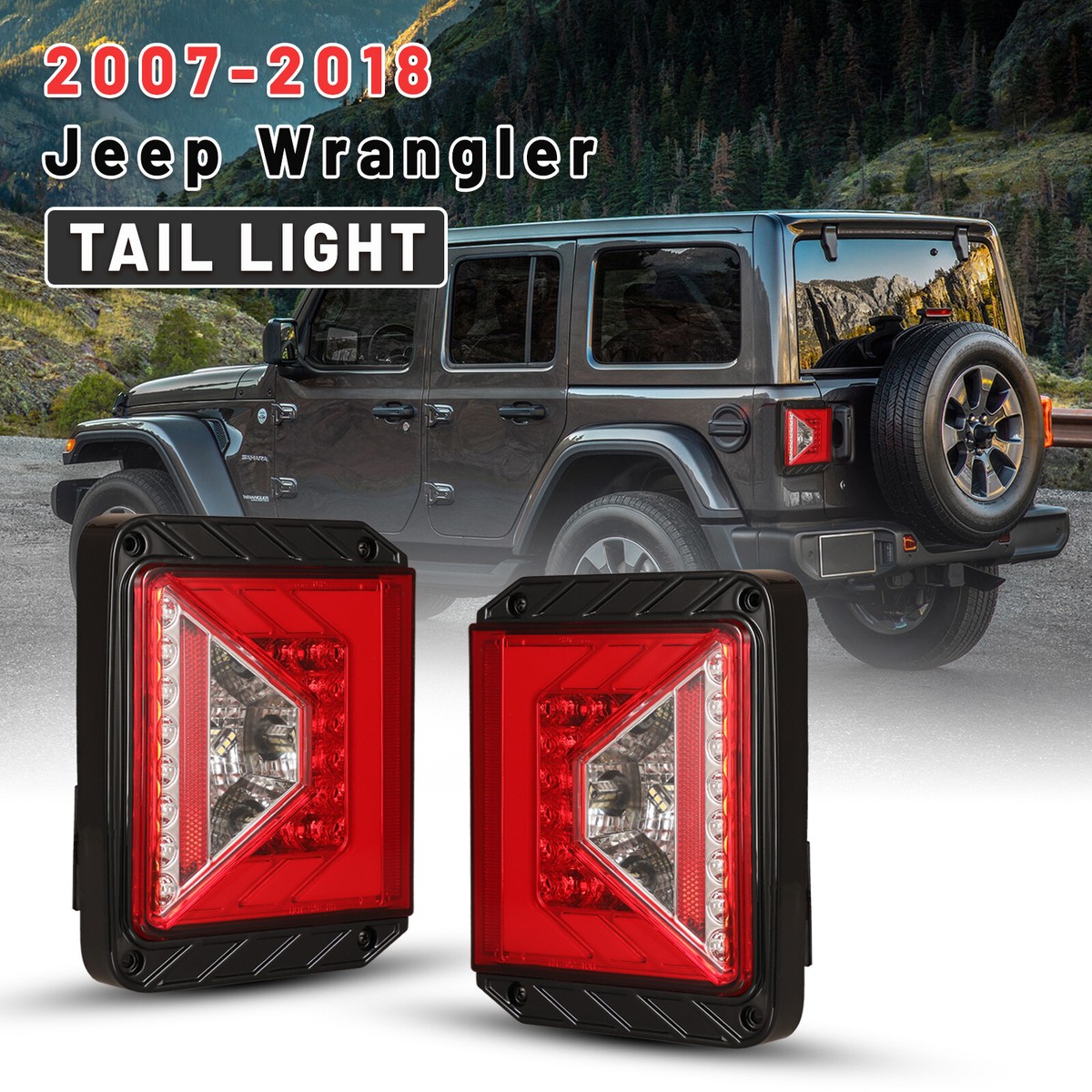 Jeep Wrangler Tail Light Bulb Oracle Reverse Light Bulb (Pair), 18 21