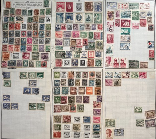 Lot of Chile Old Postage Collectible Stamps Used/MH | eBay