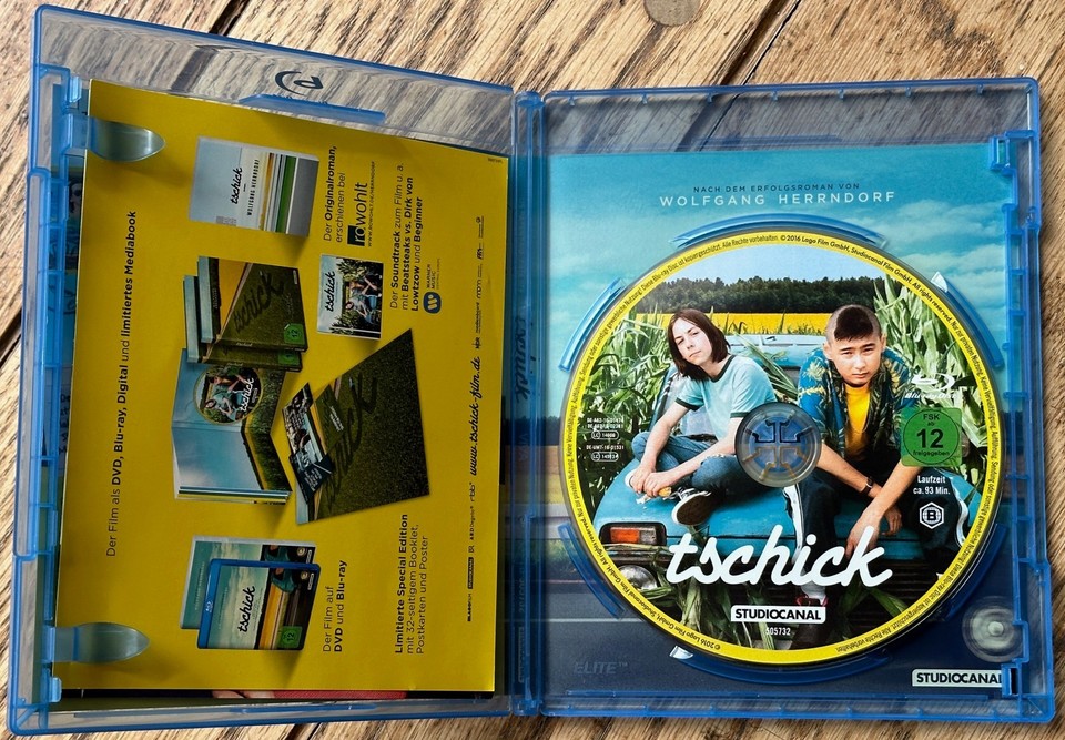 Tschick (blu-ray) VG+. Fatih Akin. Free shipping. Region B (read!) 4006680081090| eBay