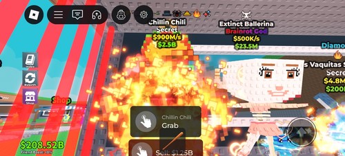 Steal A Brainrot 9+ MUTATIONS 900m/S Chillin Chilli Fast Delivery ...