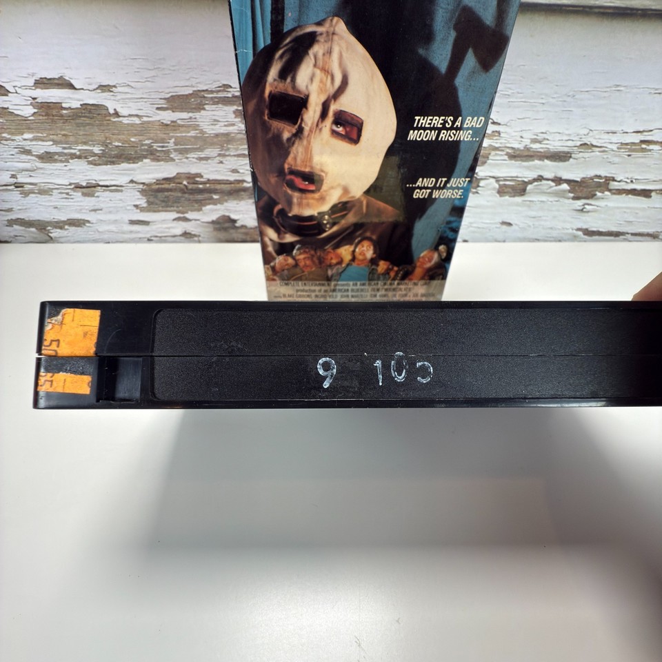 Moon Stalker VHS Tape 1989 Complete Entertainment Horror Gore Slasher ...