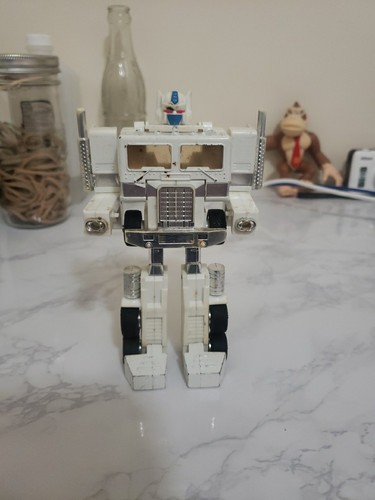 Vintage Transformers G1 Ultra Magnus White Optimus Prime Semi Truck Cab ...