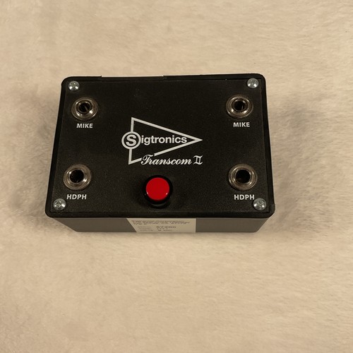 HT-1 Aviation Headset Tester Sigtronics Transcom II 9 DC | eBay