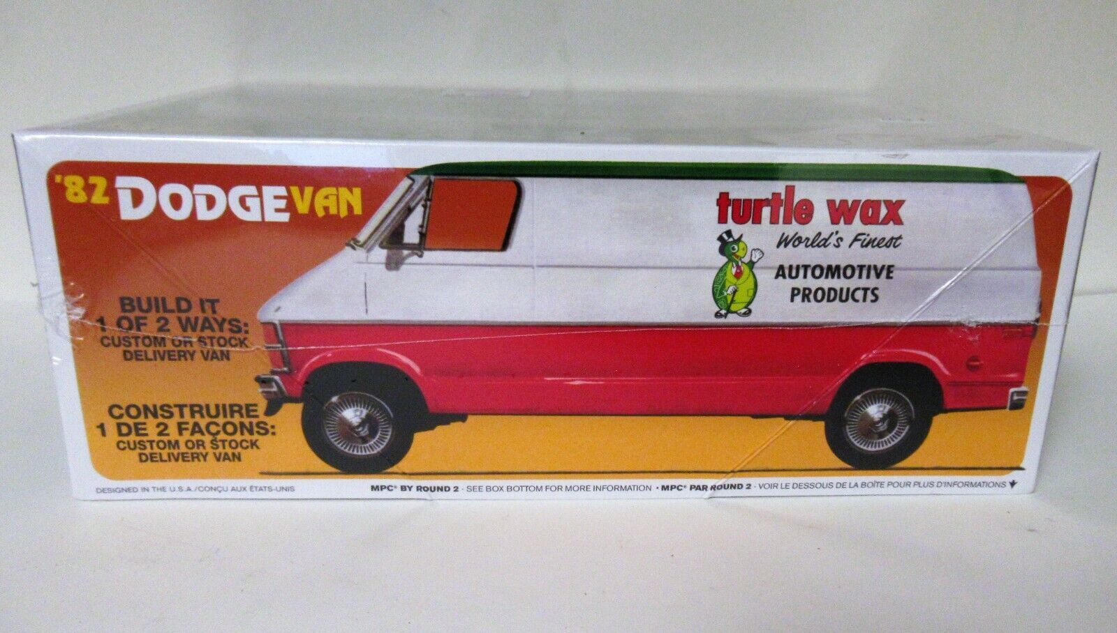 MPC 1:25 '82 Dodge Van (Turtle Wax) #MPC943M/12 NIB | eBay