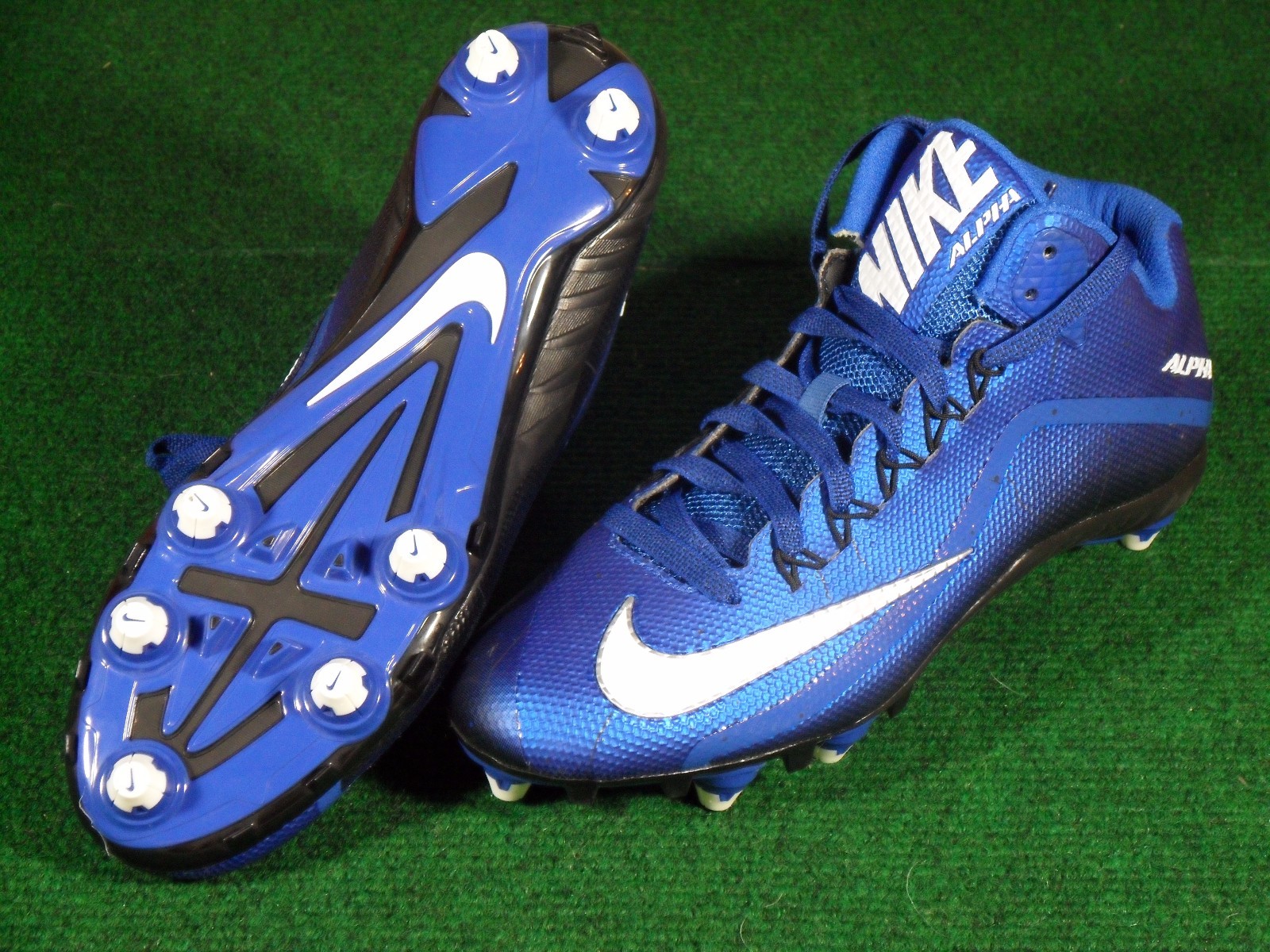 New Mens Nike Alpha Pro & 2 Low & 3/4 TD & D PF NFL Team Color Football ...