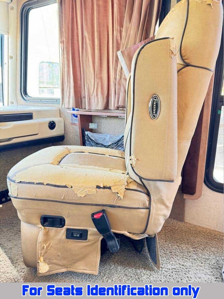 Motorhome RV Camper Captain Chair Cotton Seat Covers fits Fleetwood ...