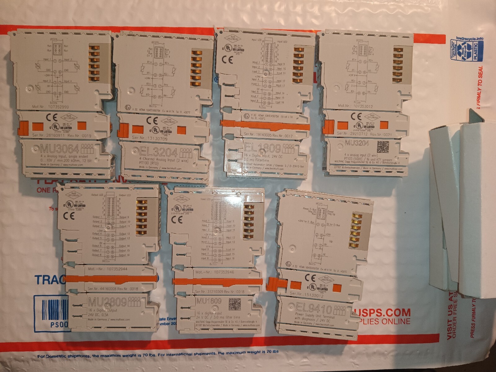 Multivac Parts Bundle (New) | eBay