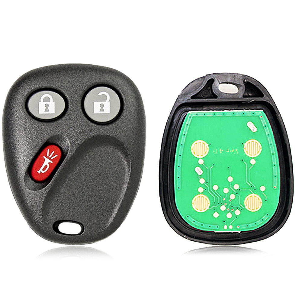 2 Car Key Fob Keyless Entry Remote Control for Silverado Tahoe GMC ...