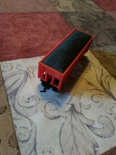 ho scale B&O 2 bay hopper car with coal load #320835 | eBay
