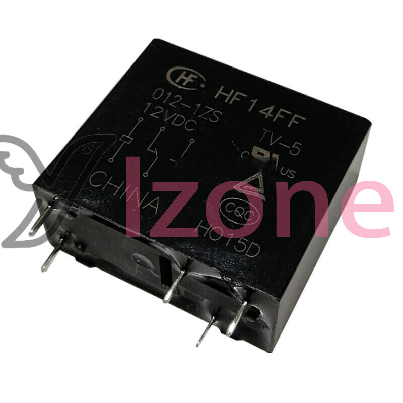 1PC HongFa HF14FF-012-1ZS JQX-14FF-012-1ZS 12VDC Power Relay 5Pins 10A 277VAC~ | eBay Australia