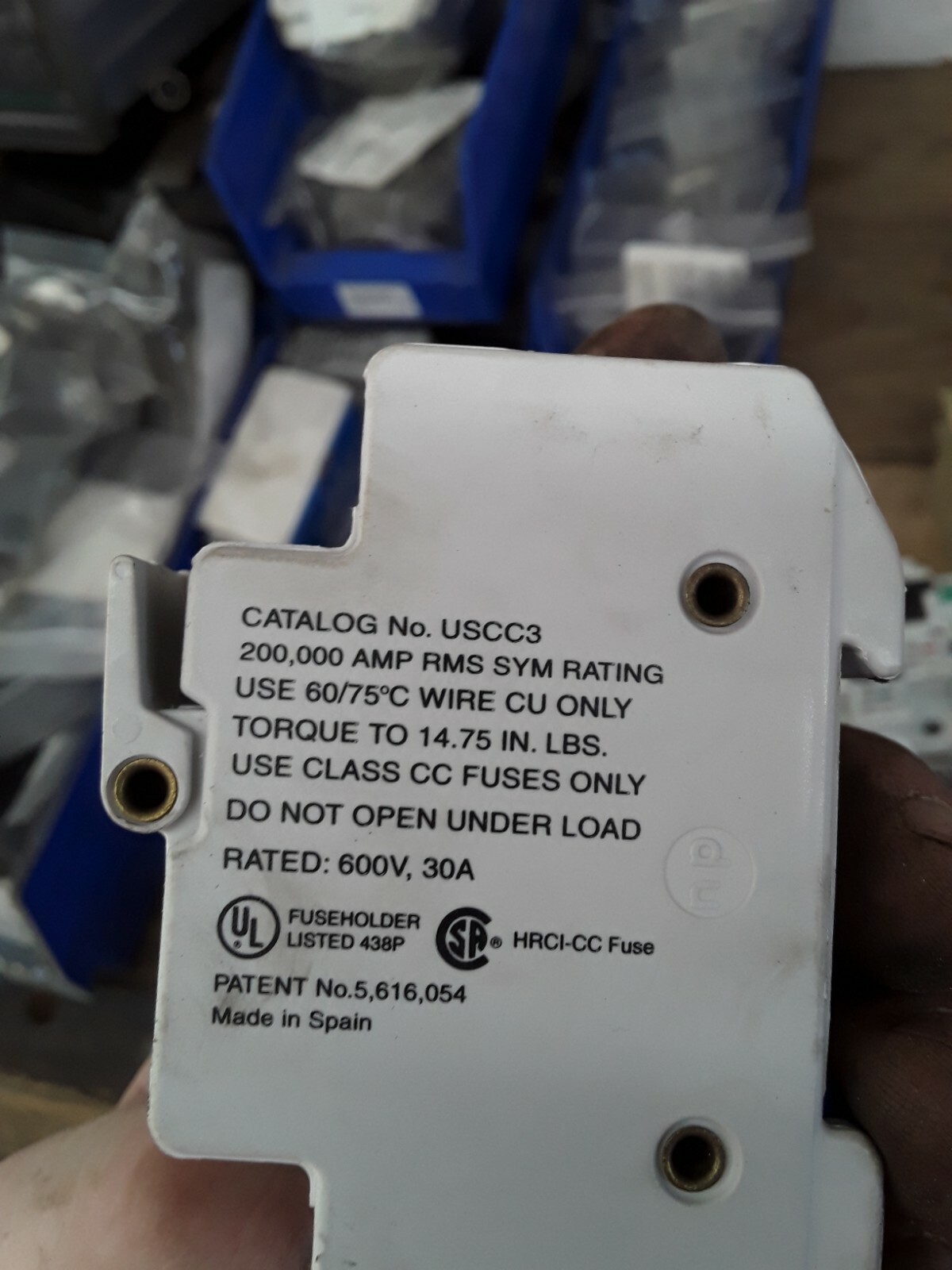 Gould USCC3 Ultra Safe 30a 3 Pole 600v Fuse Holder for sale online | eBay