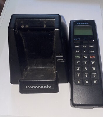 Prop 1992 Panasonic EB-3610 - Vintage Analogue Mobile Phone - (Black) w ...