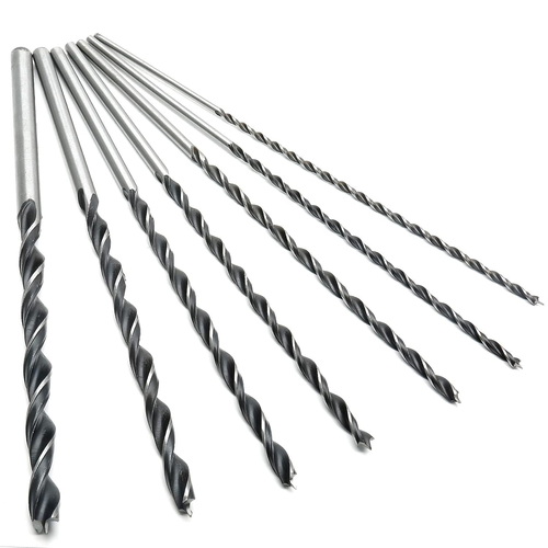 Jersvimc 7Pcs 300mm 12 Extra Long Drill Bit Set Long Wood Drill Bits ...