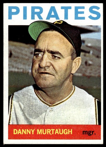 1964 Topps Danny Murtaugh Pittsburgh Pirates #141 + | eBay