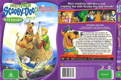 825A NEW SEALED DVD Region 4 SCOOBY-DOO? FRIGHT HOUSE OF A LIGHT HOUSE ...
