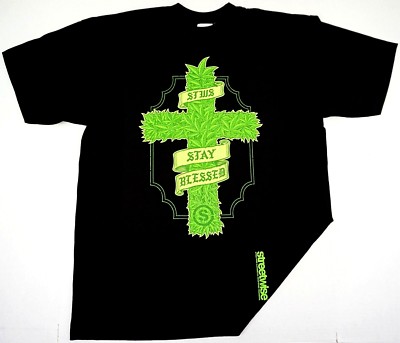 STREETWISE STAY BLESSED T-shirt Urban Streetwear Tee Men L-4XL Black ...