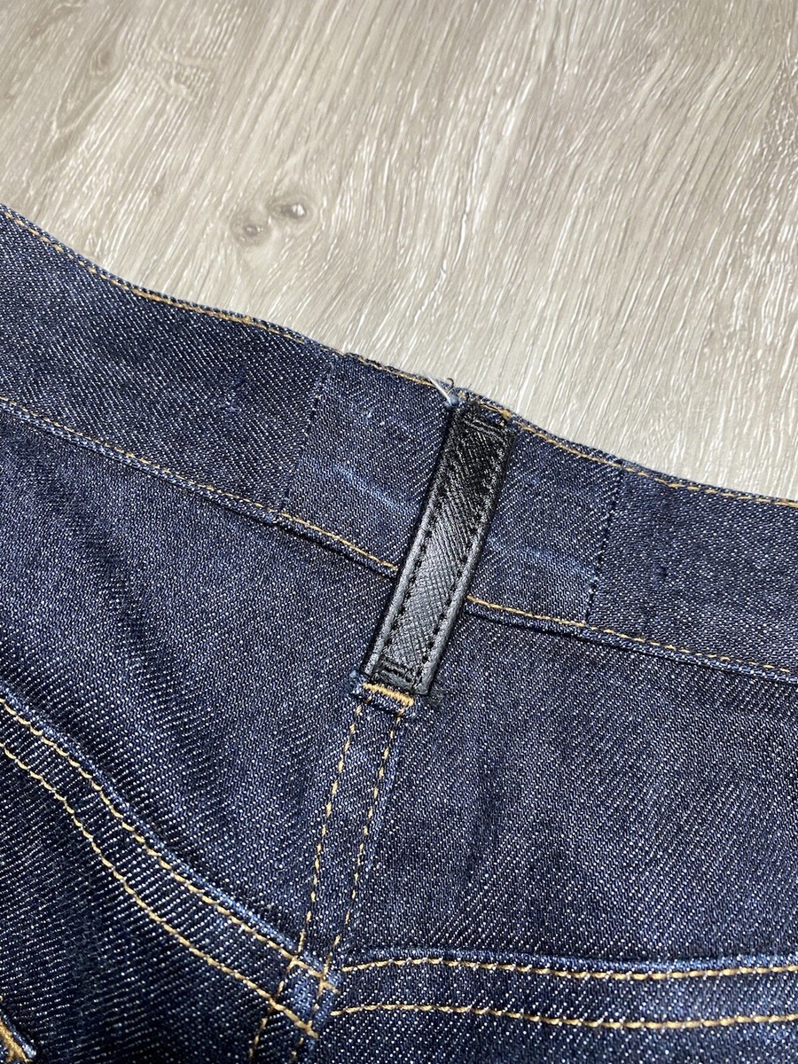 Prada Selvedge Denim Jeans Mens Pants Size 30 ( Fit 34 Prada Selvedge Denim Jeans Mens Pants Size 30 ( Fit 34