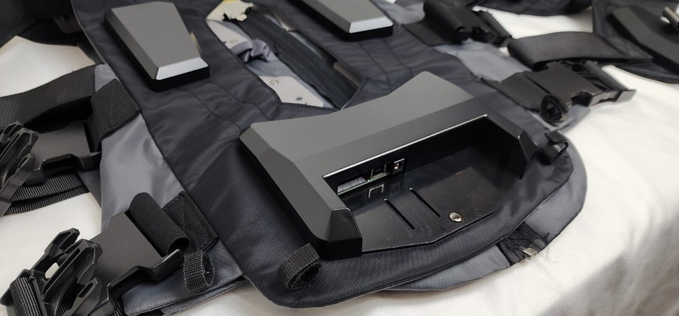 Hardlight VR Suit - Haptic Feedback Motion Tacking Jacket Virtual ...