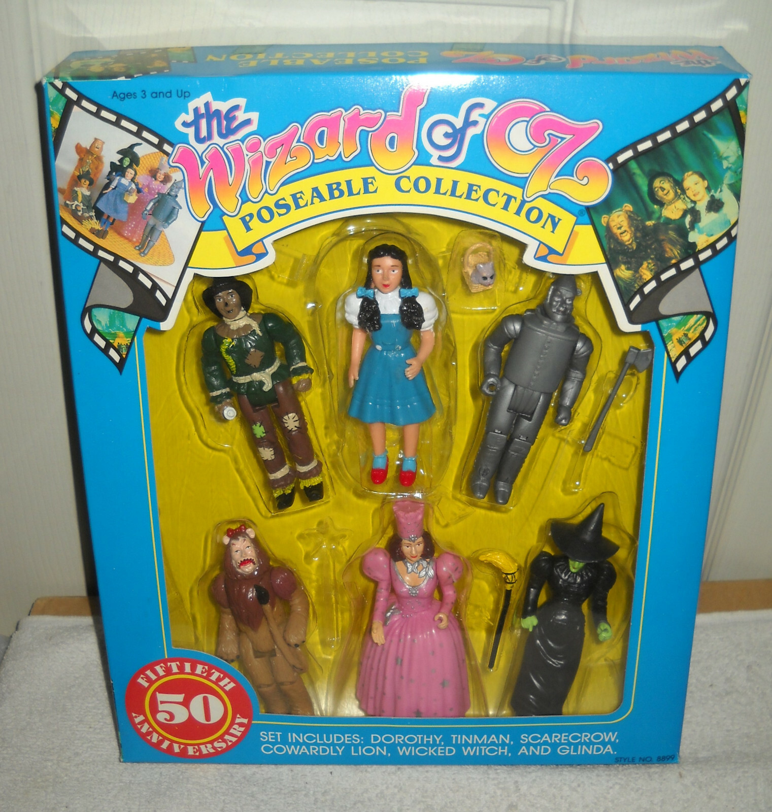 #11250 NRFB Vintage 50th Anniversary Wizard of Oz Poseable Figure ...