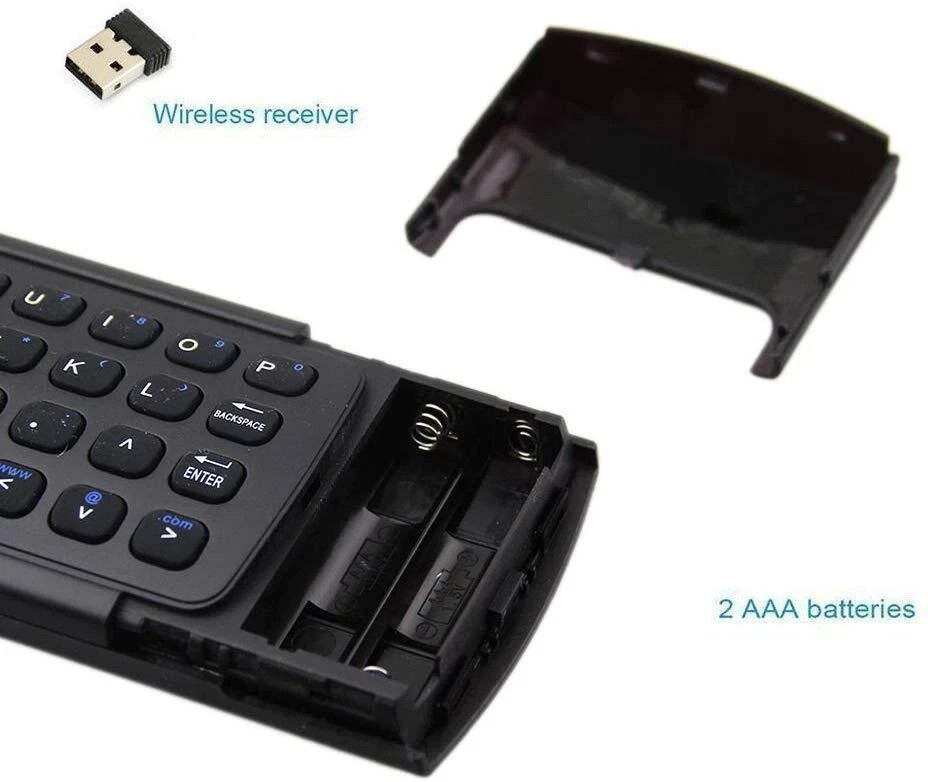 MX3 Air Fly Mouse 2.4G Wireless Keyboard Voice Remote control for ...