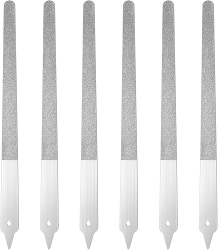 6Pcs Diamond Deb Nail File Metal Nail File with Sharp Pointed Tip ...
