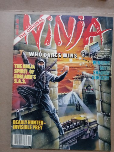 NINJA MAGAZINE #26 December 1987 Martial Arts Rank Structure | eBay