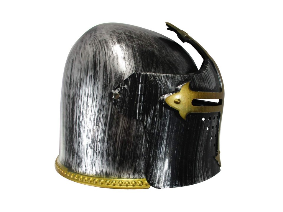 Adult Child Medieval Jousting Templar Knight Crusader Helmet Armor Mask ...