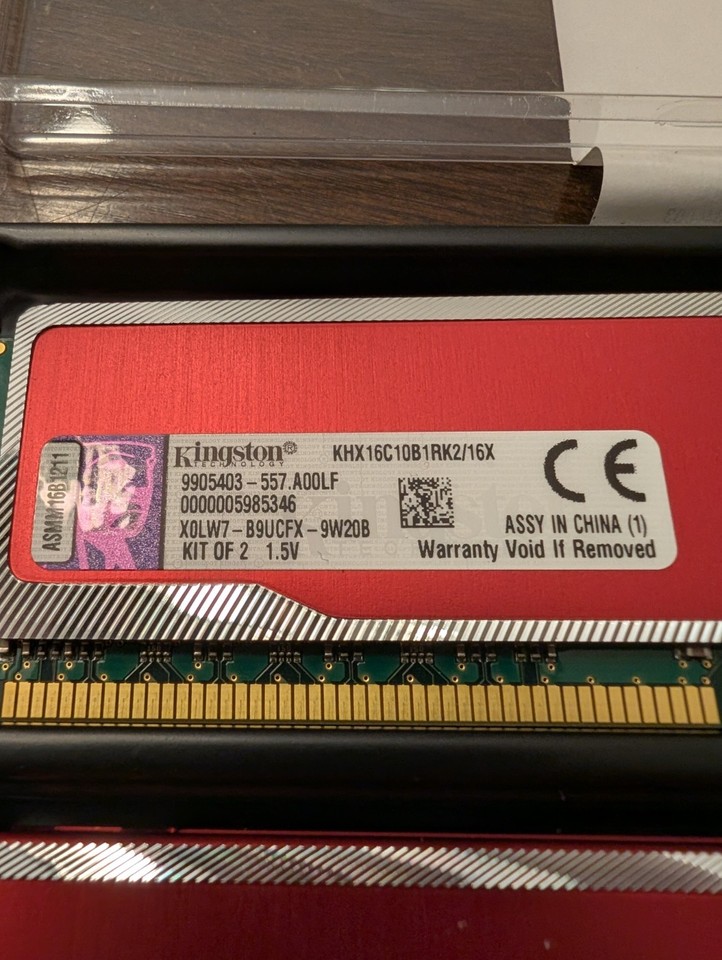 Hyper X Red 2x8GB DDR3 | eBay