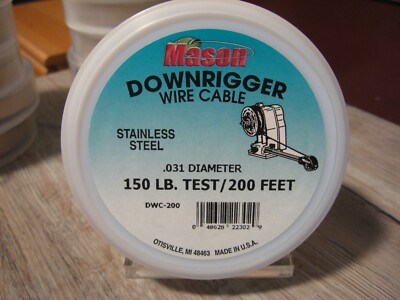 Downrigger, Outrigger Gear - Downrigger Wire